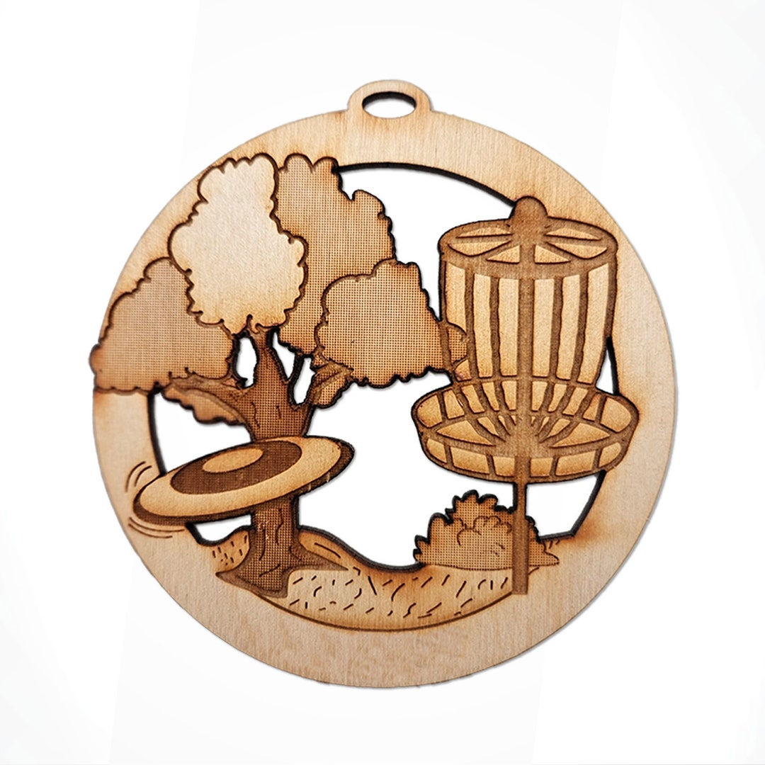 Personalized Disc Golf Ornament | Disc Golf Christmas Ornament | Gifts ...