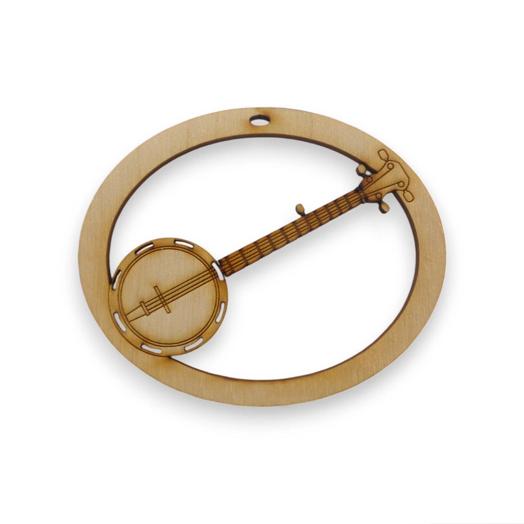 Personalized Banjo Ornaments, Banjo Christmas Ornament, Banjo Gift for ...