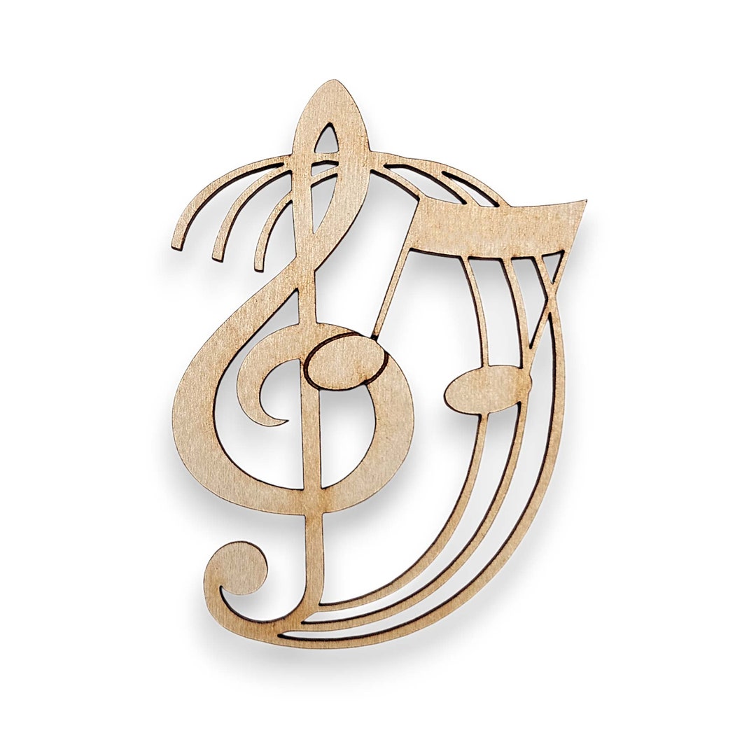 Personalized Treble Clef Ornament - Musician Gift - Treble Clef ...