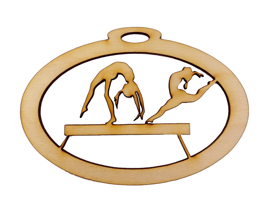 Personalized Gymnast Ornament Balance Beam Gymnast Gift - Etsy