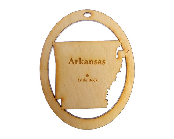 Personalized Arkansas Ornament Arkansas Christmas Ornament | Etsy