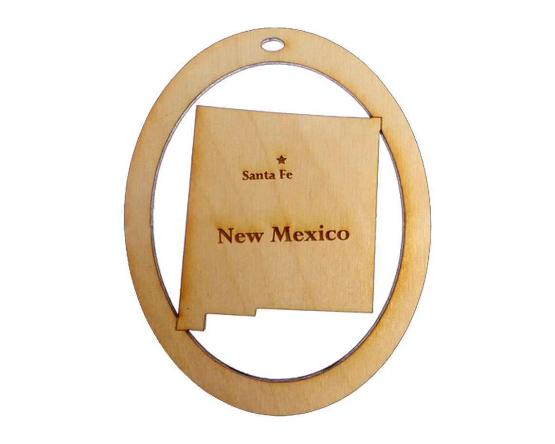 Personalized New Mexico Ornament New Mexico State Ornament - Etsy