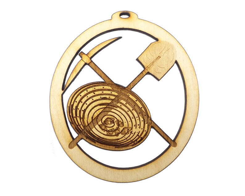Personalized Gold Mining Pan Ornament Unique Gift Ideas for - Etsy