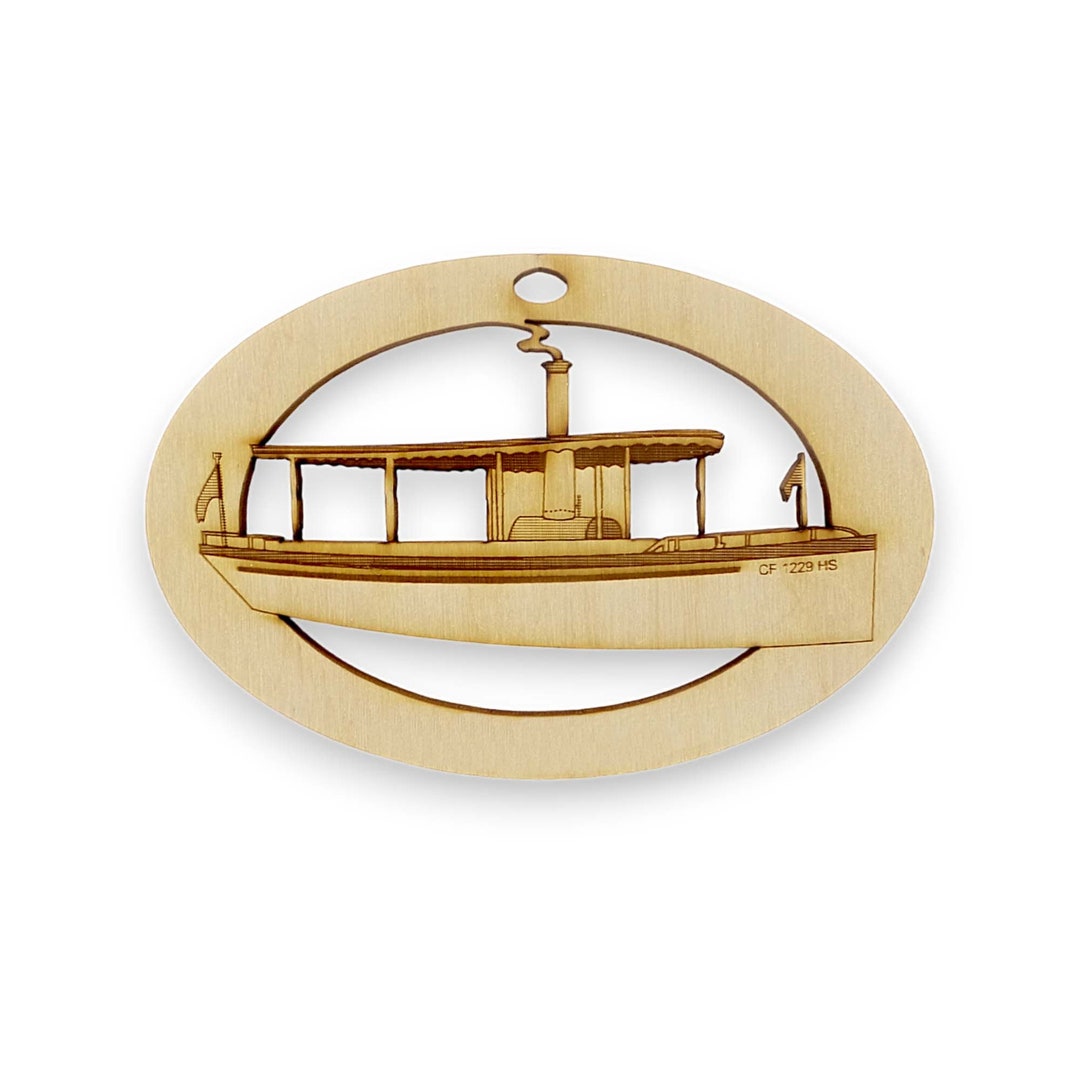 Personalized Steamboat Ornament - Steamboat Gift - Steamboat Decoration ...