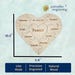 Custom Family Wooden Heart Puzzle - Family Unity Puzzle - Pregnancy ...