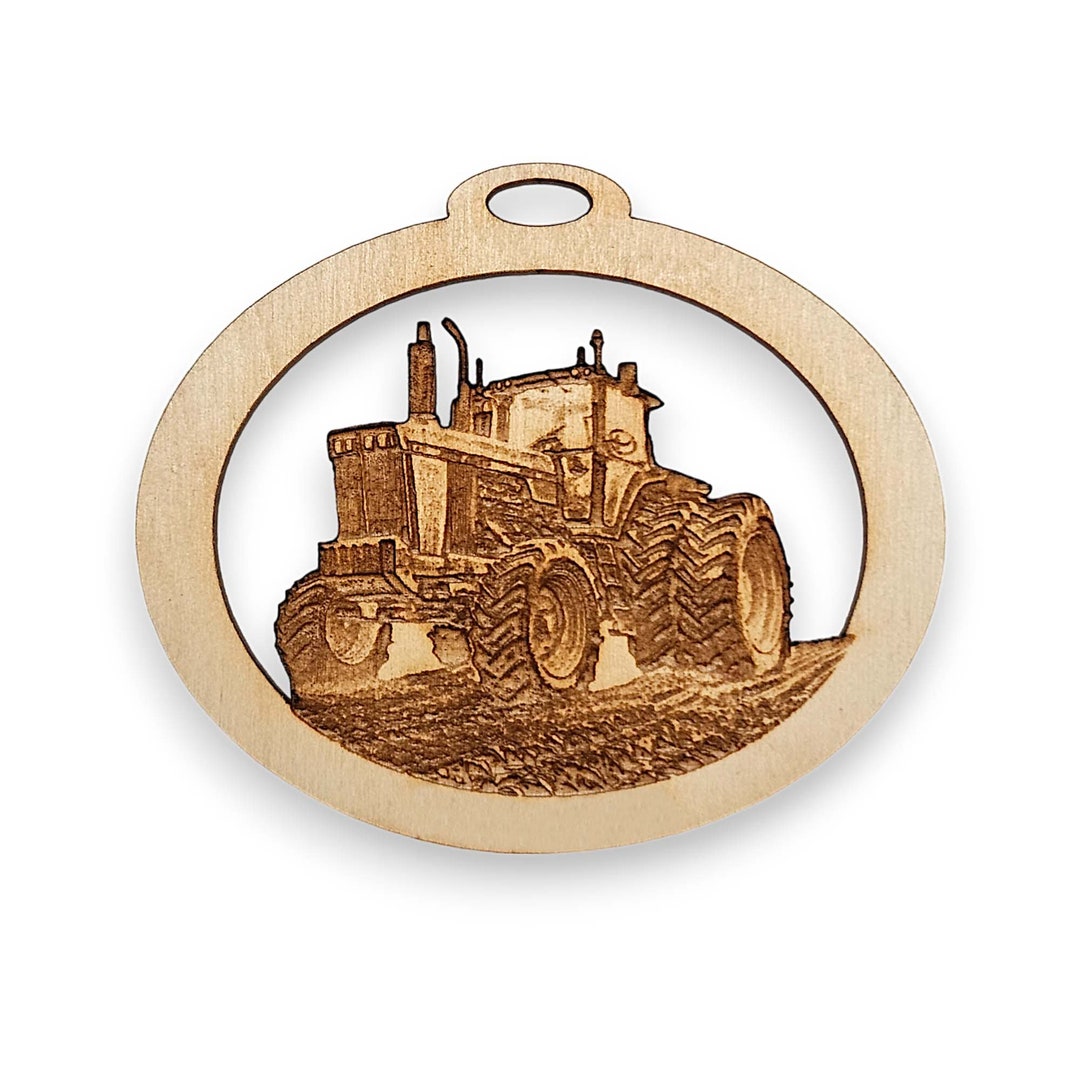 Personalized Tractor Christmas Ornament, Unique Tractor Keepsake ...