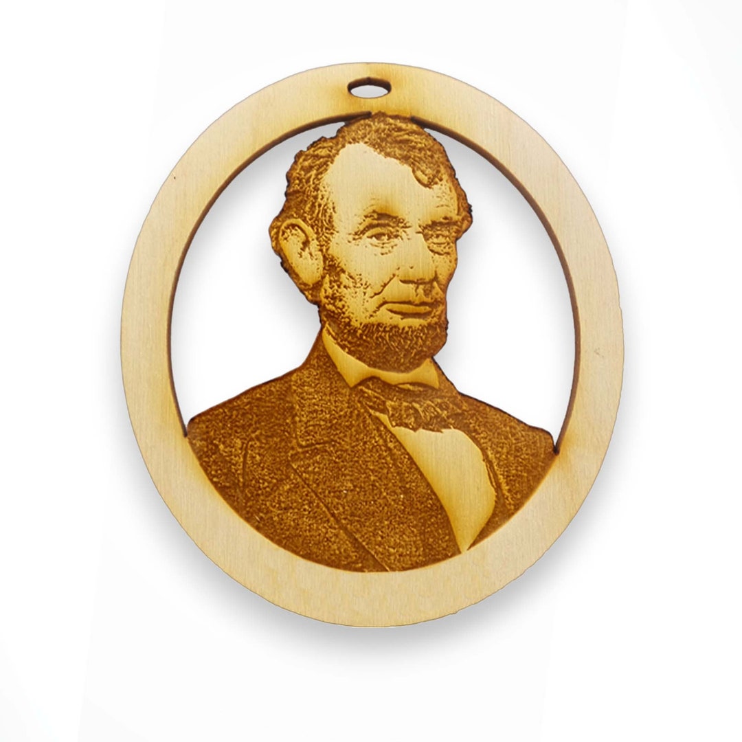 Personalized President Lincoln Ornament, Historical Ornament, Abraham ...