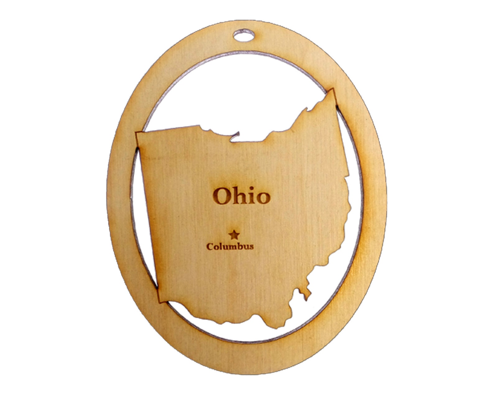 Personalized Ohio Ornament Ohio State Ornaments Ohio | Etsy