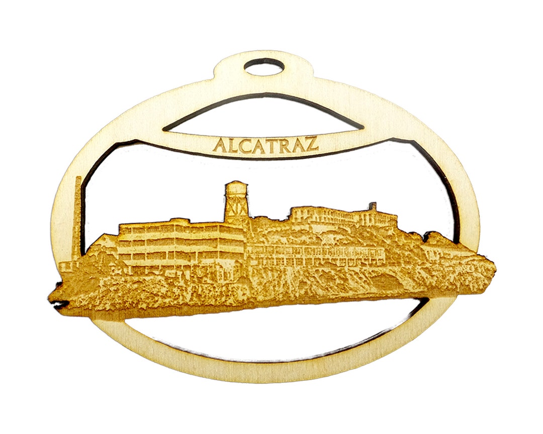 Personalized Alcatraz Ornament San Francisco California - Etsy