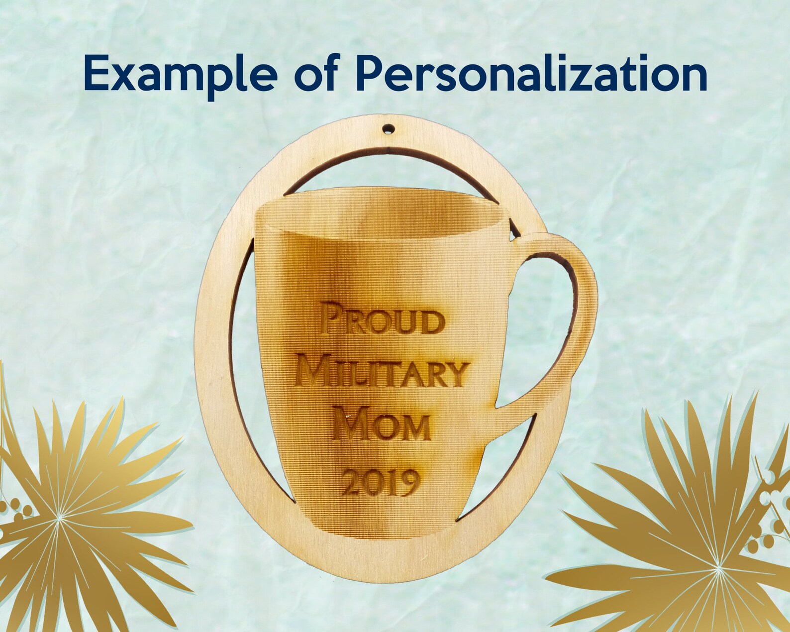 Personalized Coffee Cup Ornament Gift for Coffee Lover Gifts - Etsy