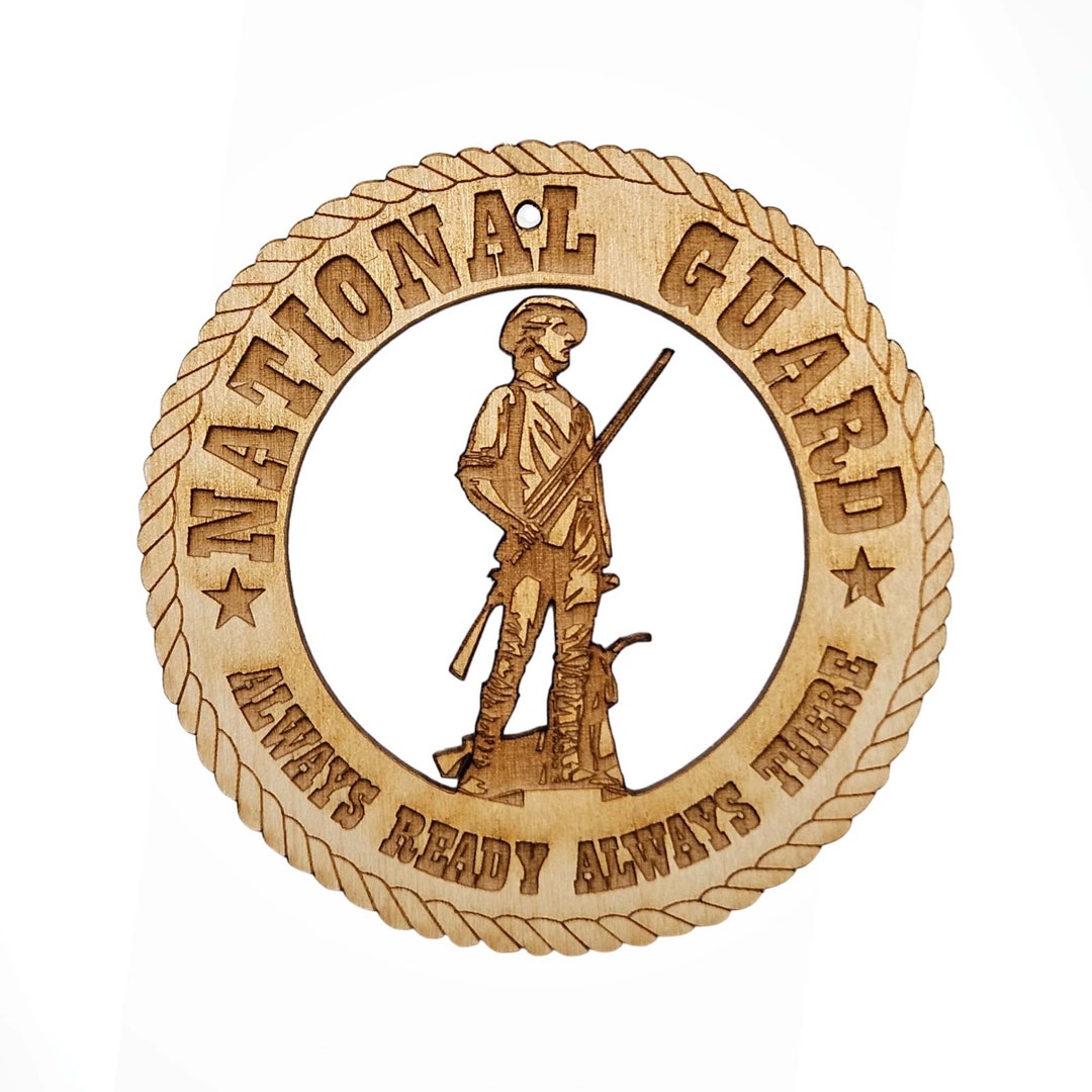 National Guard Ornament, National Guard Christmas Ornaments, National ...