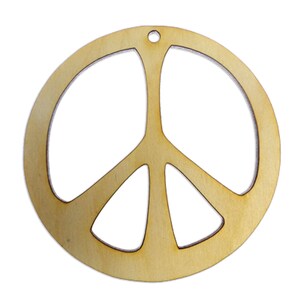 Personalized Peace Sign Ornament Peace Sign Gift Peace Sign Decor Peace ...