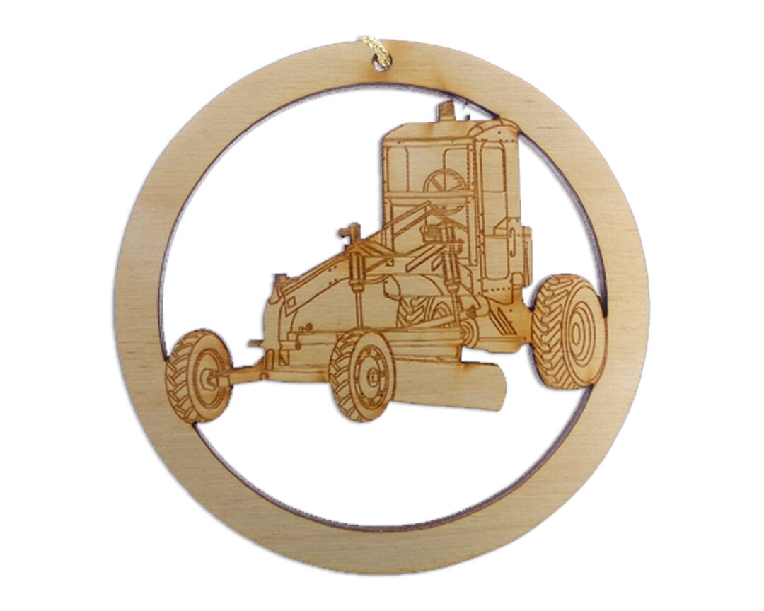 Personalized Heavy Equipment Operator Ornament Construction Worker ...