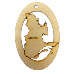 Personalized Quebec Ornament, Quebec Christmas Ornament, Quebec Canada ...