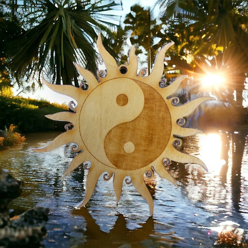 Yin Yang Ornament - Yin Yang Decoration - Yin Yang Gift - Yin Yang ...