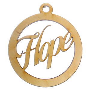 Personalized Hope Ornament Hope Christmas Gift Hope Gift - Etsy