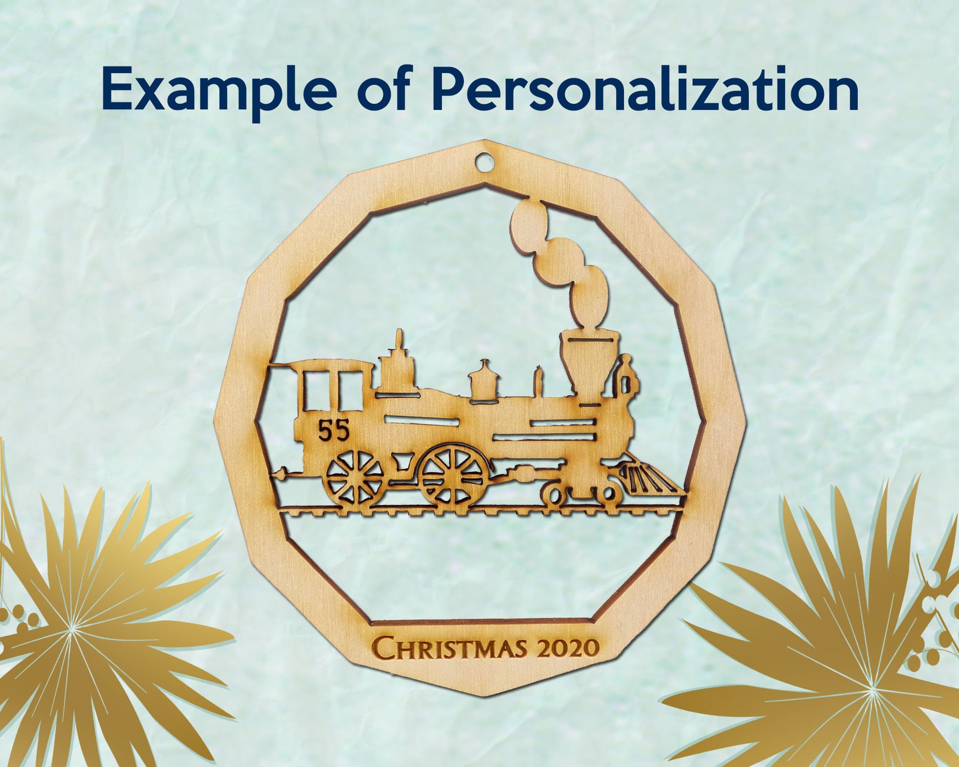 Personalized Train Ornaments Train Gifts for Men Train Gifts - Etsy