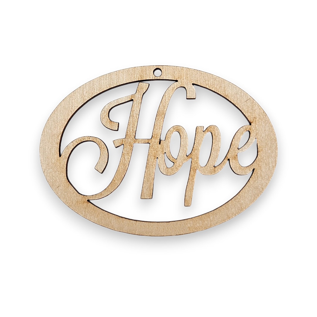Personalized Hope Ornament - Hope Ornaments - Hope Decorations - Hope ...