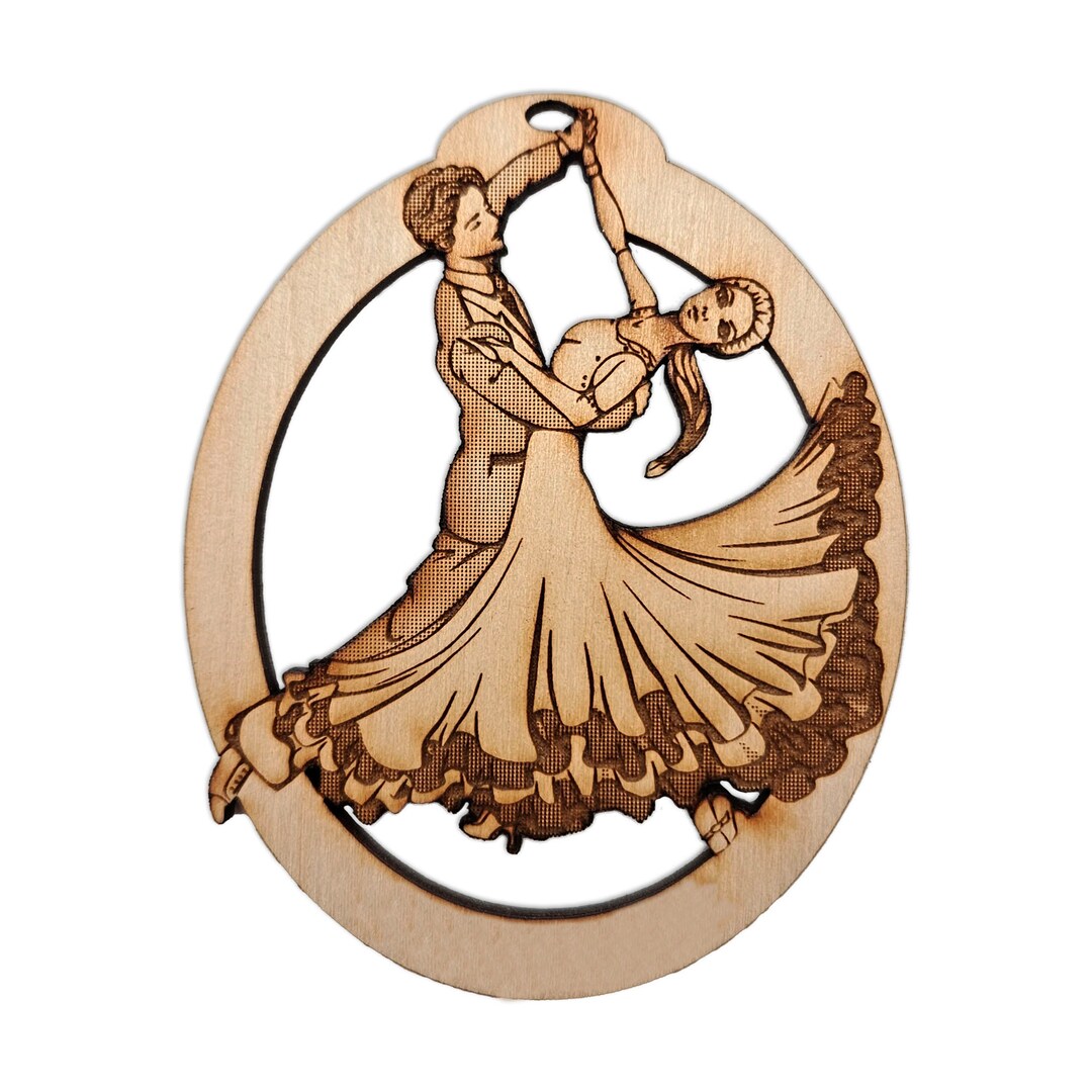 Personalized Ballroom Dancing Ornament Unique Dance Gifts Ballroom ...