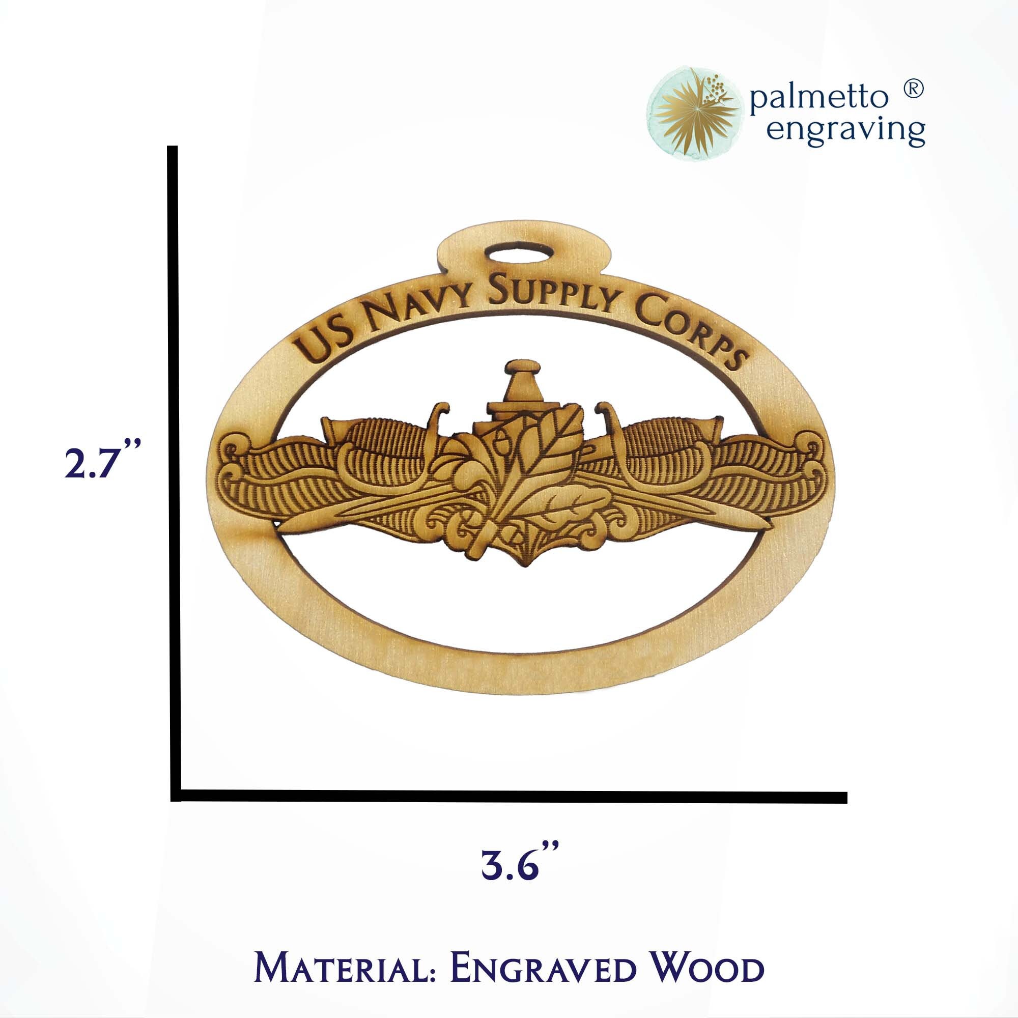 Personalized Navy Surface Warfare Ornament - ESWS Gift - Navy Surface ...