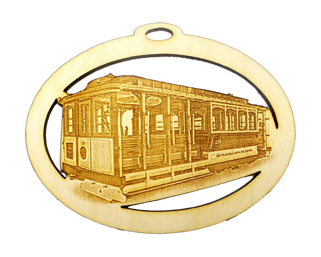 Personalized Cable Car Ornament San Francisco, California Ornament San ...