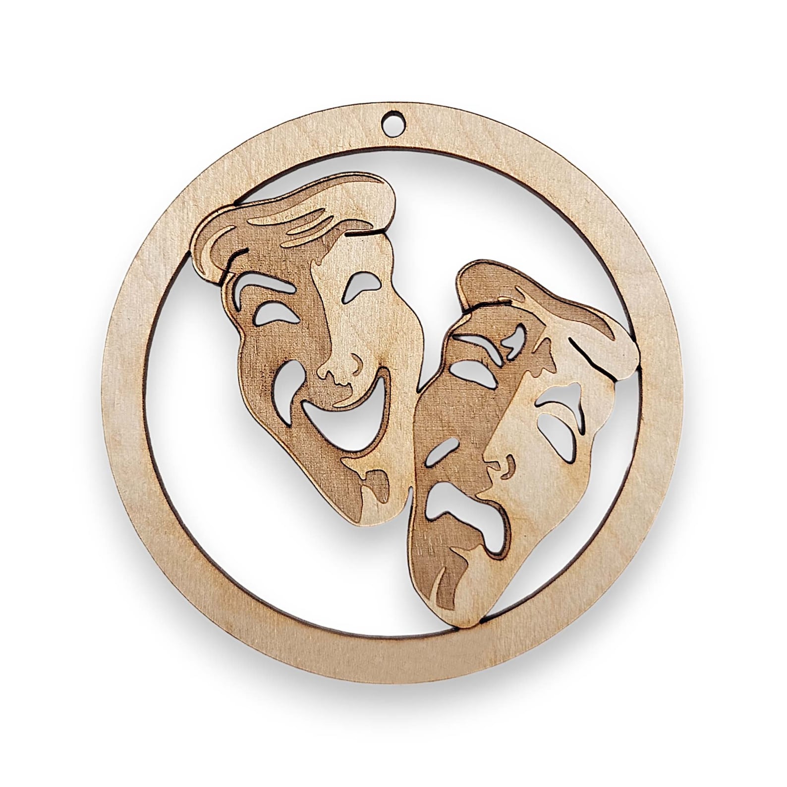 Personalized Comedy and Tragedy Ornament - Theater Ornament - Theater ...