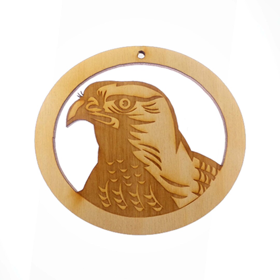 Personalized Hawk Christmas Ornament Unique Hawk Gift Idea for Men ...
