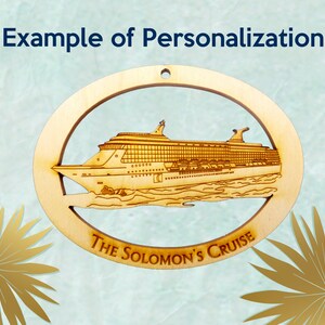 Personalized Cruise Ship Ornament Cruise Ship Ornaments Custom Cruise ...