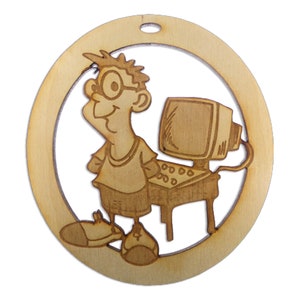 Personalized Computer Geek Ornament Computer Geek Gift - Etsy