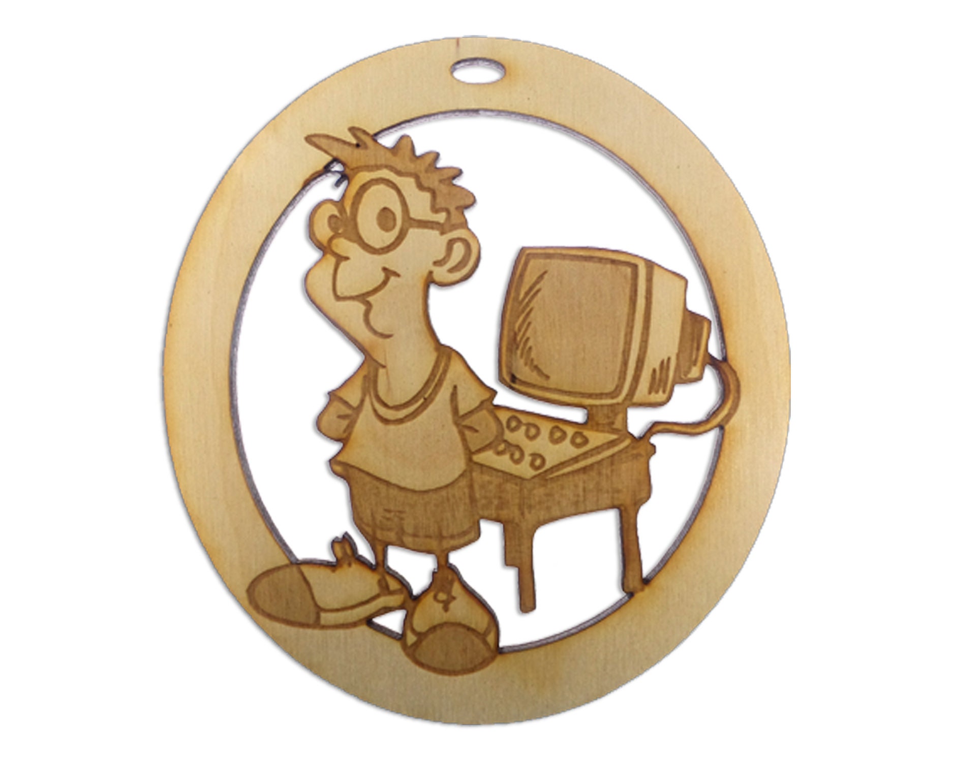 Computer Geek Clip Art