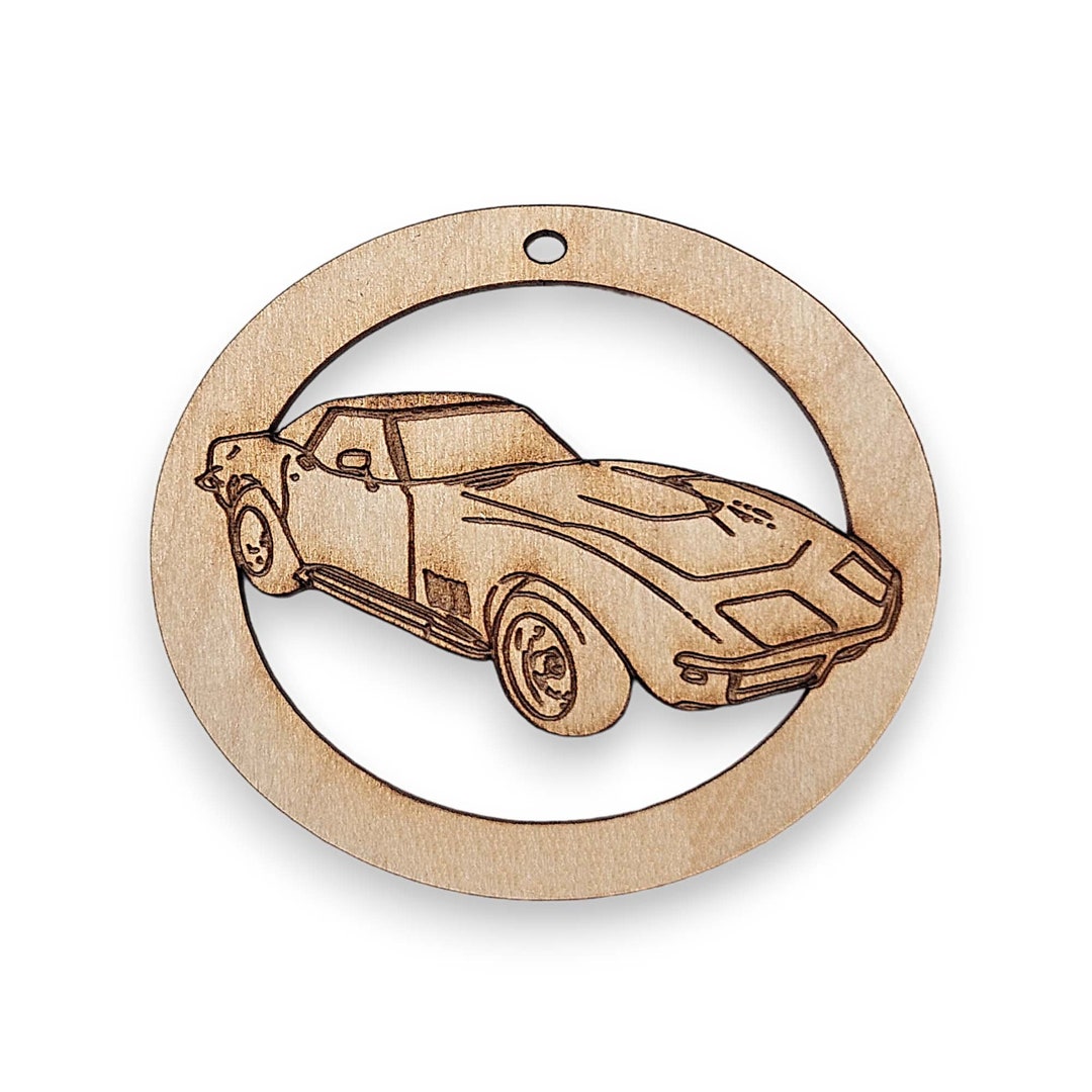 Personalized Corvette Ornament - Corvette Christmas Ornaments ...
