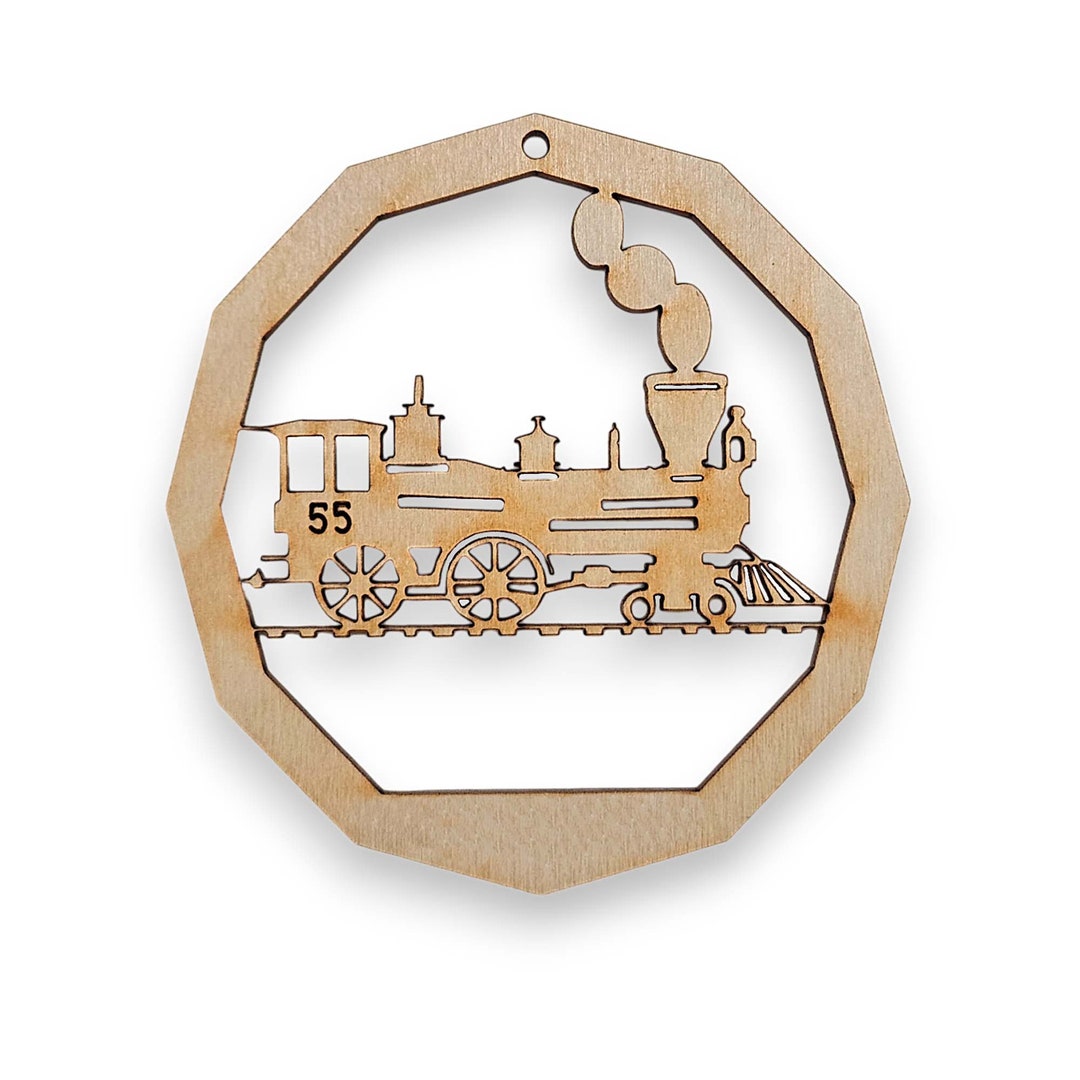 Personalized Train Ornaments, Train Gifts for Men, Train Gifts for Dad ...