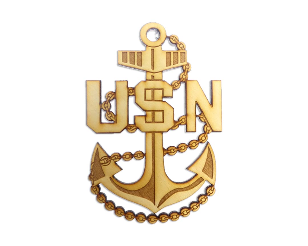 Navy Chief Petty Officer Ornament CPO Ornaments Chief Petty Officer ...