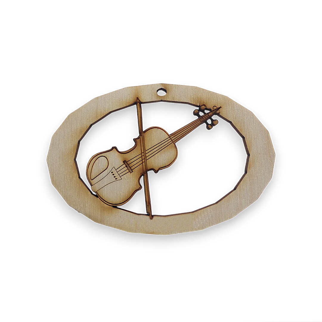 Violin Ornament, Personalized Musician Gift Idea, Orchestra Christmas ...