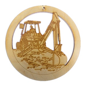 Personalized Backhoe Operator Ornament Backhoe Operator Gift - Etsy