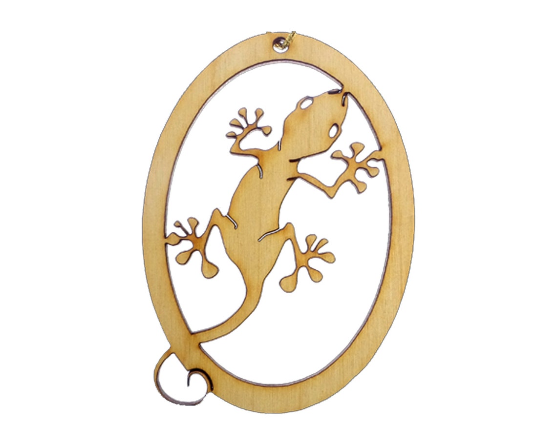 Personalized Gecko Ornament Gecko Ornaments Gecko Gifts - Etsy