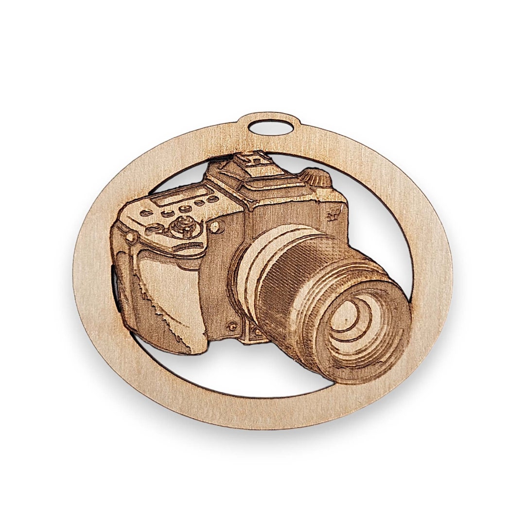 Personalized Camera Ornament Christmas Tree, Unique Camera Christmas ...