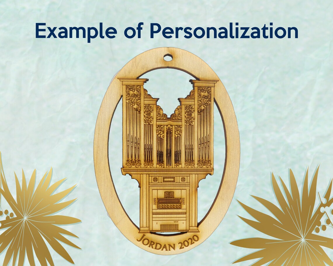 Personalized Pipe Organ Ornament Unique Pipe Organ Christmas - Etsy UK