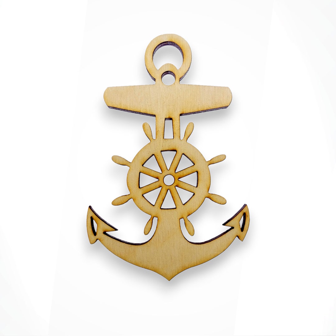 Personalized Anchor Ornament, Nautical Christmas Ornaments, Nautical ...