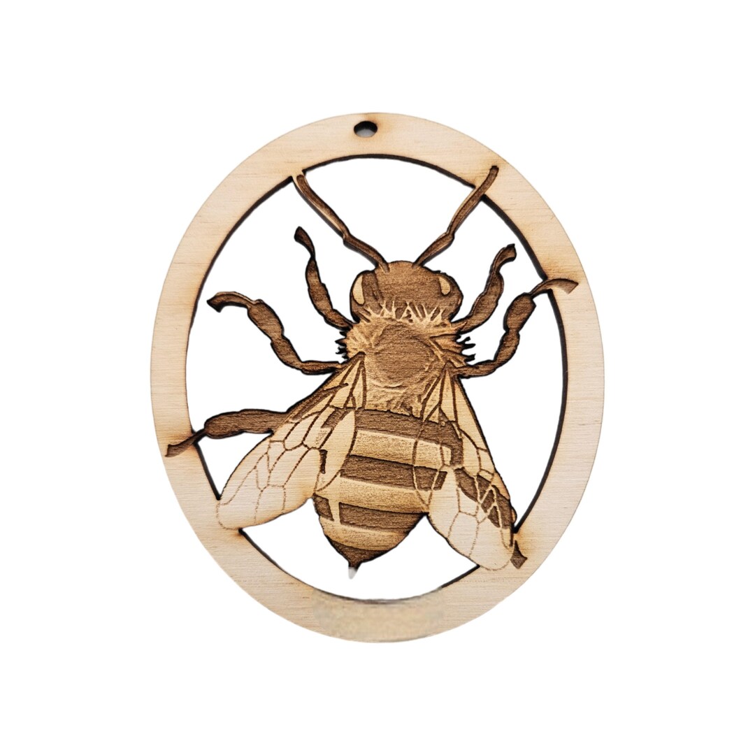 Personalized Bee Ornament Unique Honey Bee Christmas Ornament Gift for ...