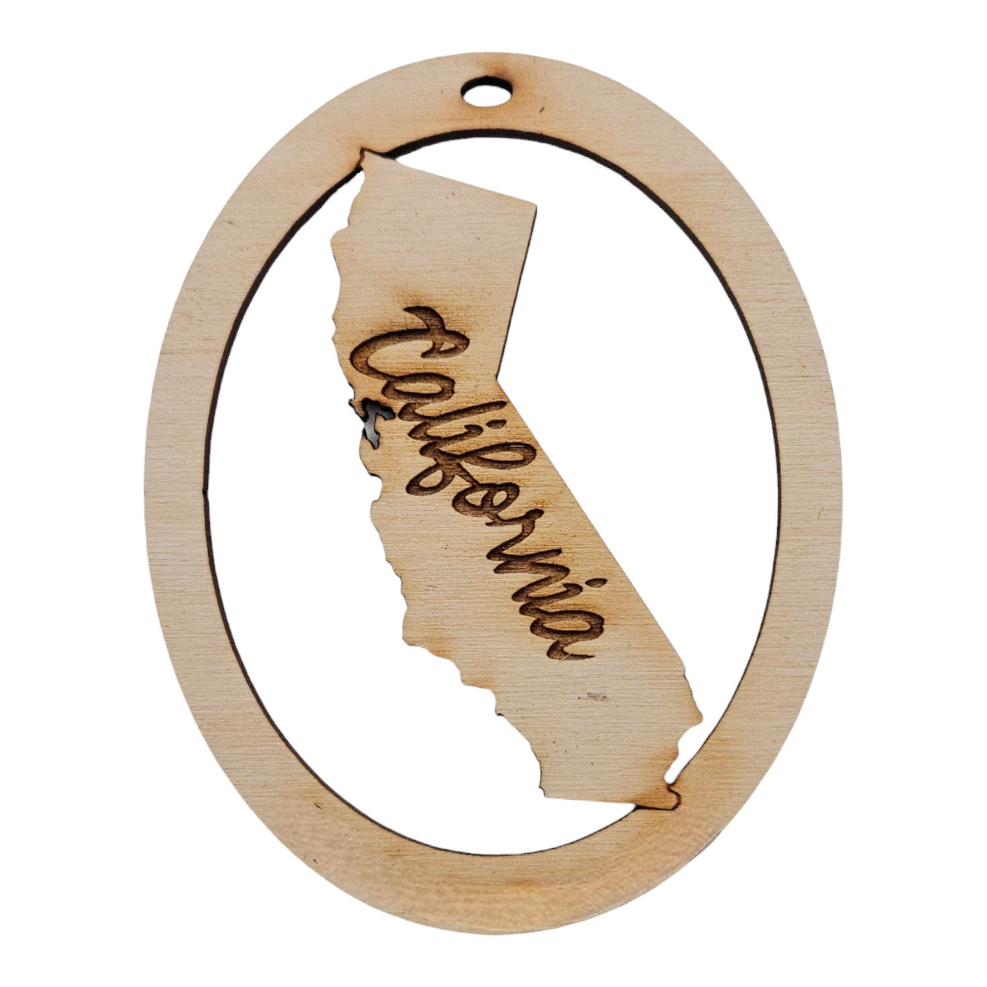Personalized California Ornament - California State Ornament ...