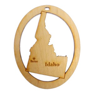 Personalized Idaho Ornament Idaho State Ornament Idaho - Etsy