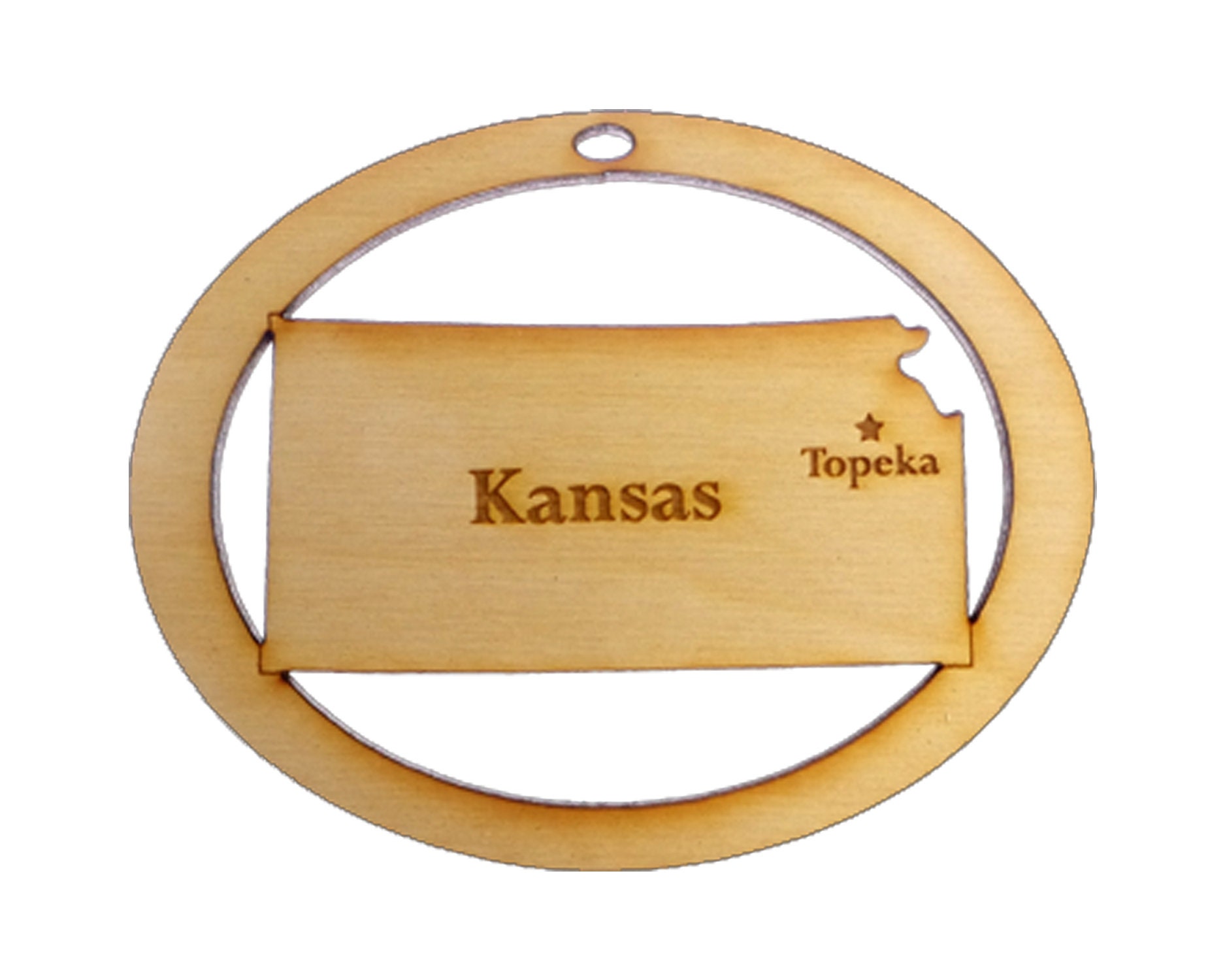 Personalized Kansas Ornament Kansas State Ornament Kansas | Etsy