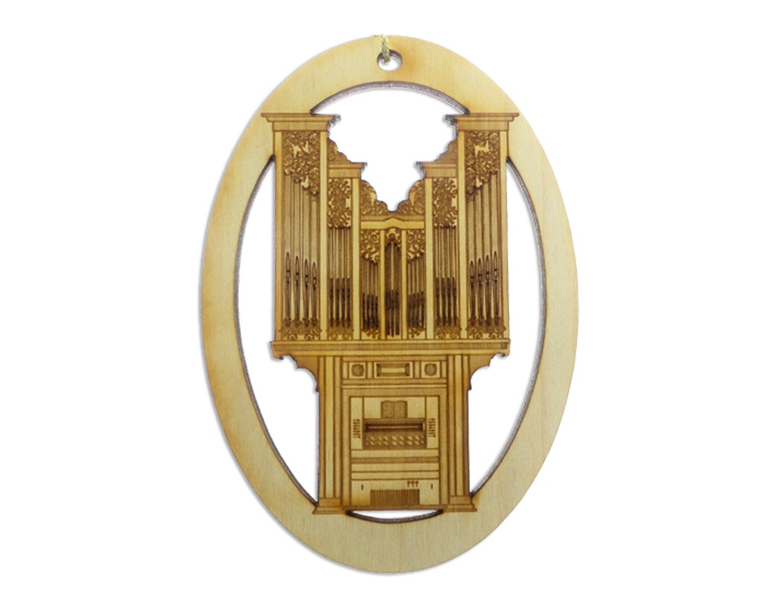 Personalized Pipe Organ Ornament, Unique Pipe Organ Christmas Ornaments ...