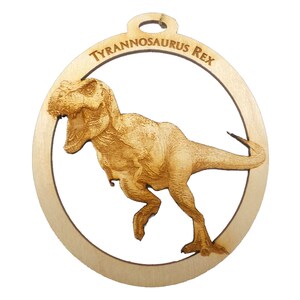 Personalized Tyrannosaurus Rex Ornament Gift for Dinosaur - Etsy
