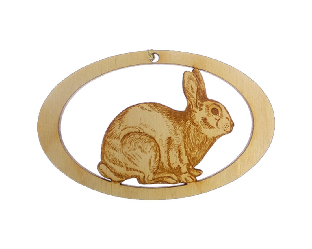Personalized Rabbit Ornaments Rabbit Christmas Ornament - Etsy