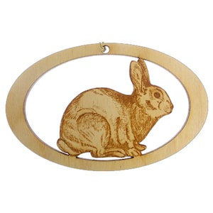 Personalized Rabbit Ornaments Rabbit Christmas Ornament - Etsy