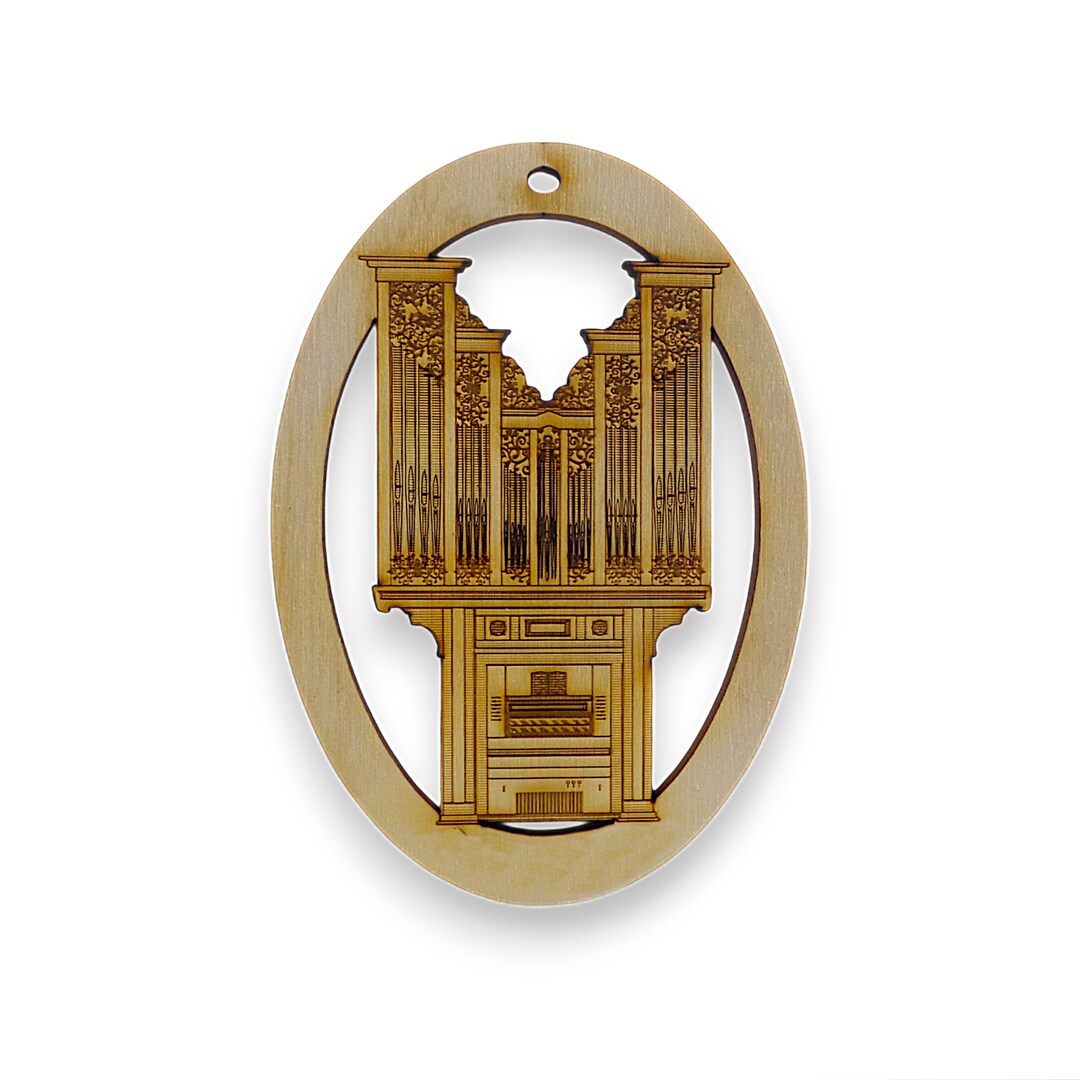 Personalized Pipe Organ Ornament, Unique Pipe Organ Christmas Ornaments ...