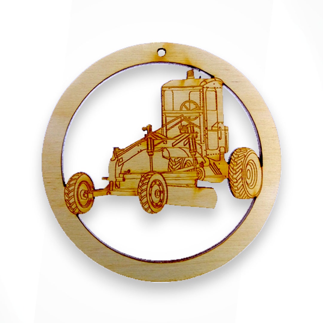 Personalized Heavy Equipment Operator Ornament - Construction Worker ...