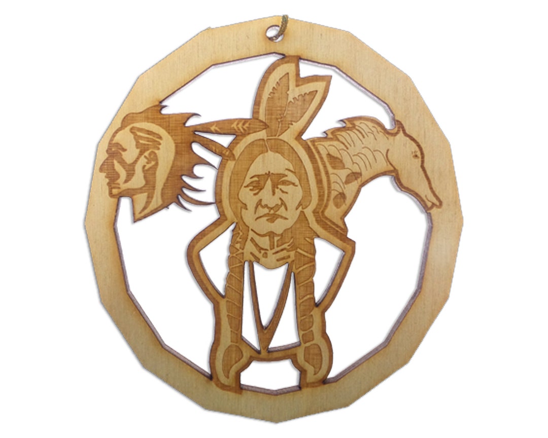 Personalized Native American Ornament, Unique American Indian Ornaments ...
